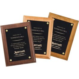 6"x8" Premium Wood Plaque