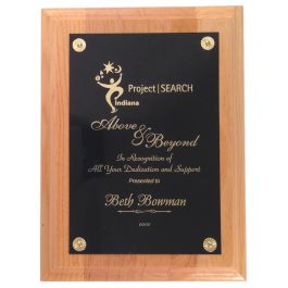 Medium Genuine Red Alder Plaque