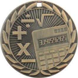 Iron Series Math Medal