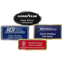 Name Badges with Plastic Frame