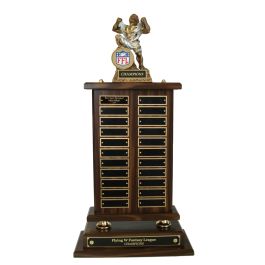 Monster Football 22 Year Trophy w/ Logo