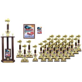 Large Car Show Trophy Package – Custom Awards for Top 25 Vehicles