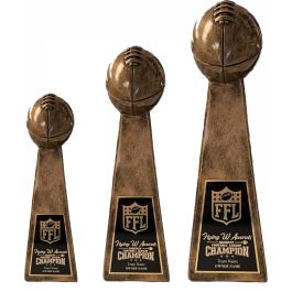 Matte Gold Football Lombardi
