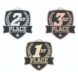 1st-2nd-3rd Place Shield Medal